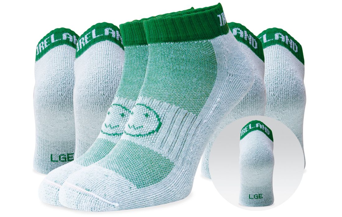 Ireland 3 For 2 Trainer Sports Socks